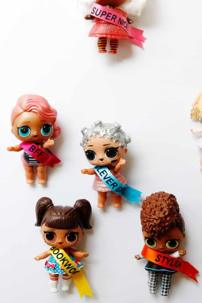 lol surprise crafts - DIY ribbon sash - see kate sew