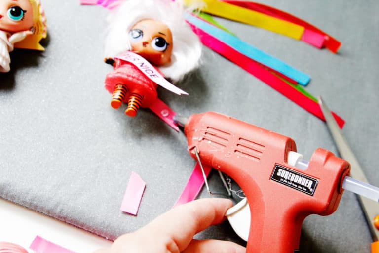 lol surprise crafts - DIY ribbon sash - see kate sew