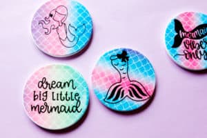 Mermaid Onesie DIY with Cricut Infusible Ink - see kate sew