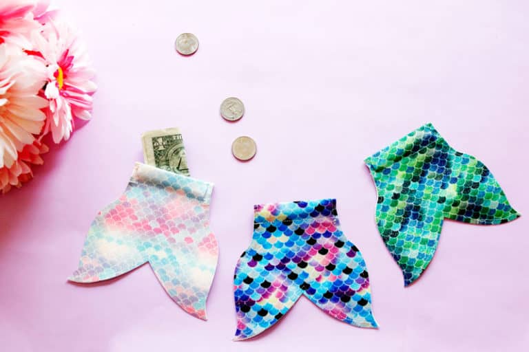 DIY Mermaid Snap Coin Pouch - see kate sew