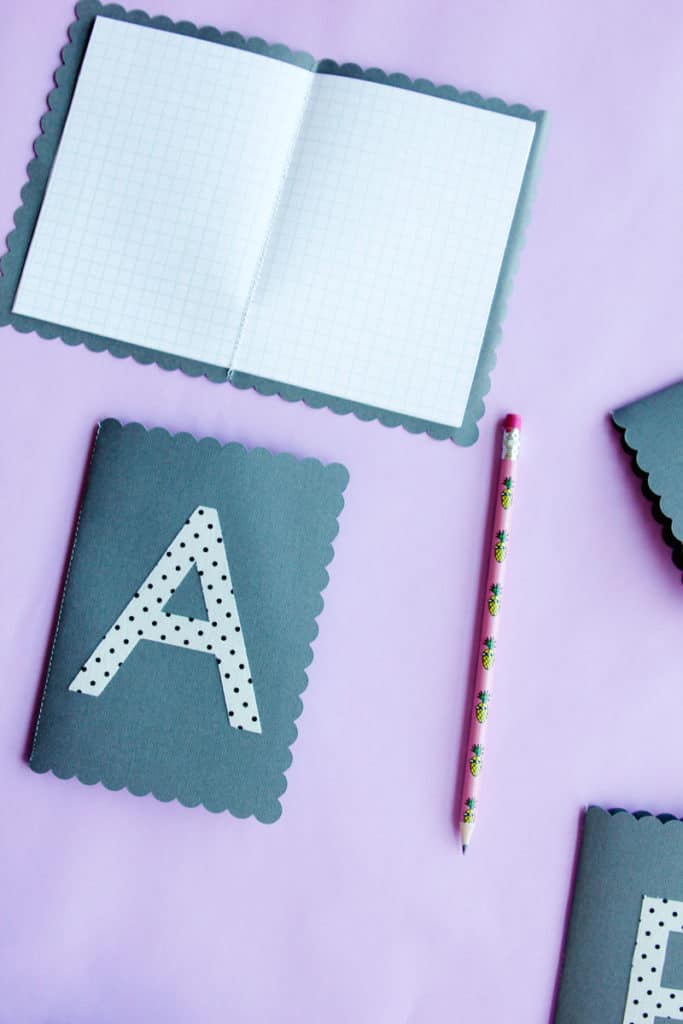 Monogram Journals DIY with the Cricut Explore Air 2 - see kate sew