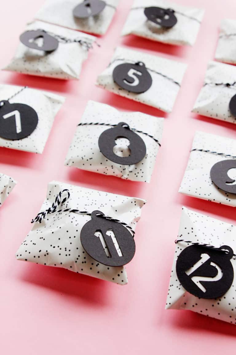 Scrunchie Advent Calendar DIY - see kate sew