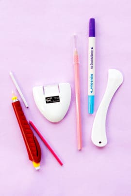 sewing 101: 8 ways to mark fabric - see kate sew