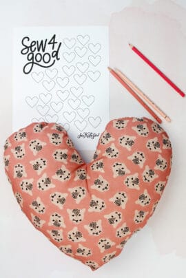 Sew4Good: Heart Pillows for Breast Cancer - see kate sew