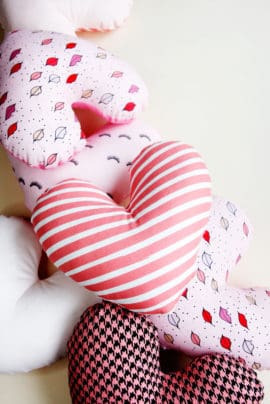 Sew4Good: Heart Pillows for Breast Cancer - see kate sew