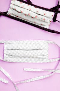 How to Sew a Face Mask with Filter Pocket (NO ELASTIC!) - see kate sew