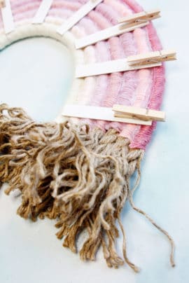 Rainbow Rope Wall Hanging Tutorial - see kate sew