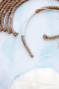 Rainbow Rope Wall Hanging Tutorial - see kate sew