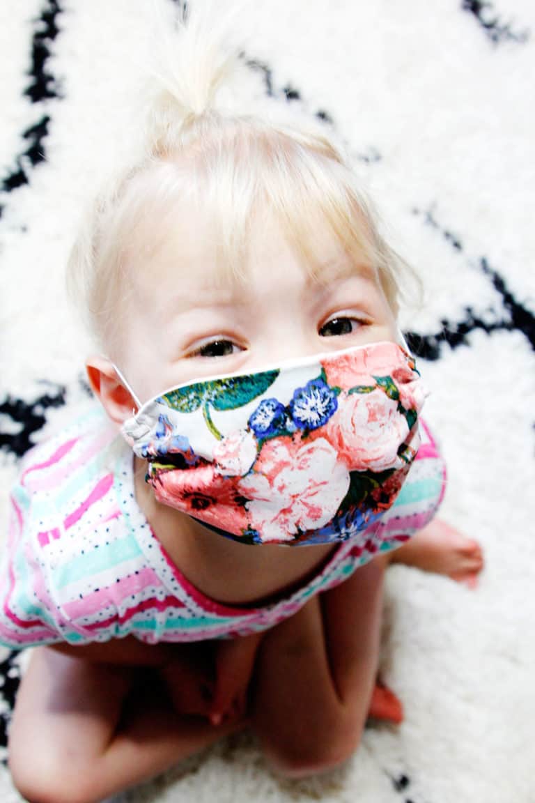 Kid mask template - see kate sew