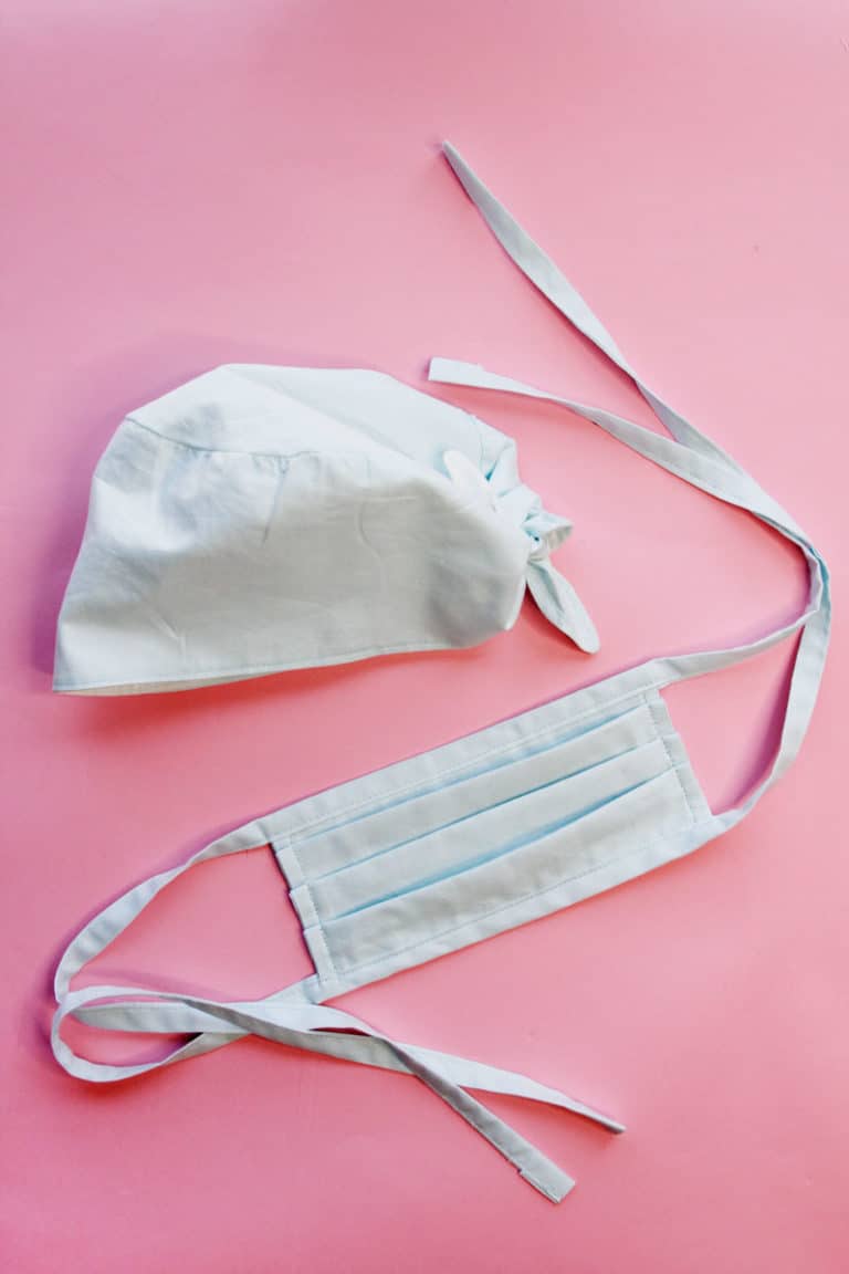 Surgical Cap Sewing Pattern with download - see kate sew
