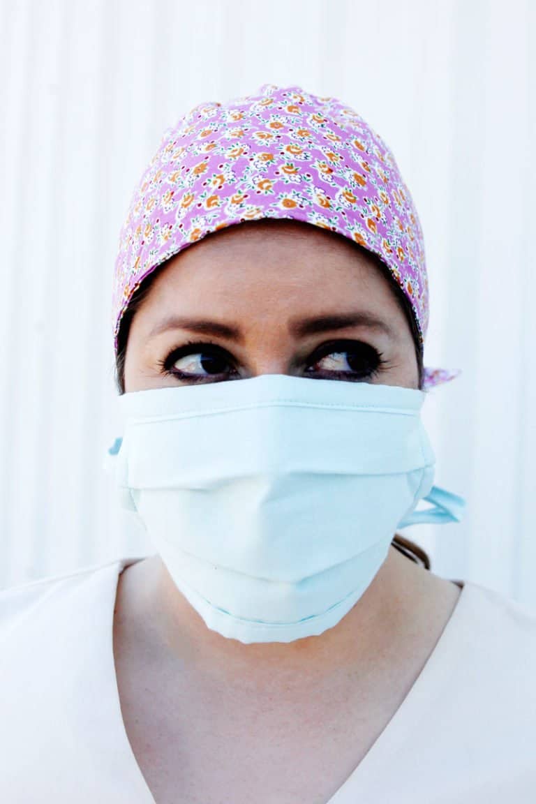 Surgical Cap Sewing Pattern with download - see kate sew