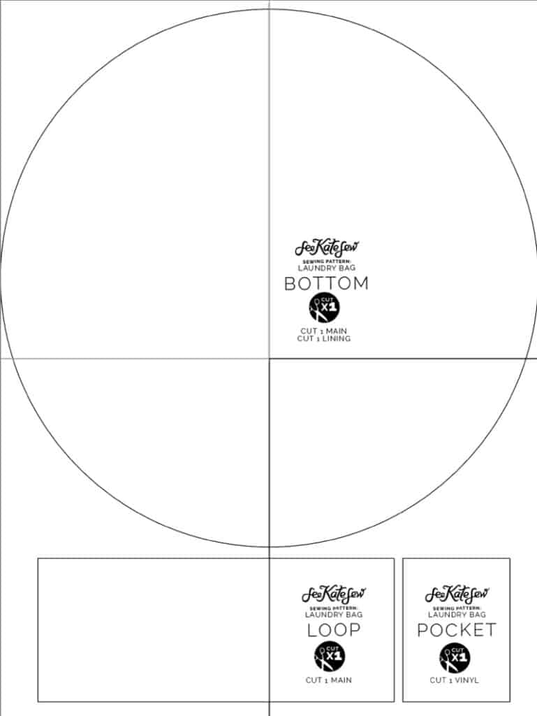 Graduation Gift Idea - Laundry Bag Pattern and Laundry Care Printable ...