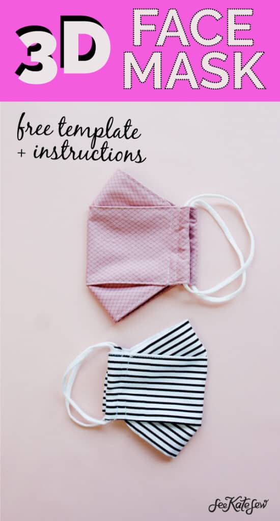 Best Face Masks Tutorial Round-Up Post - see kate sew