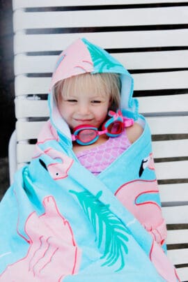 How to Make a Hooded Towel - with template download - see kate sew