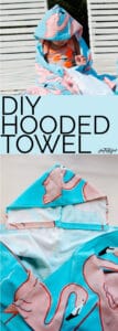 How to Make a Hooded Towel - with template download - see kate sew