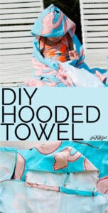 How to Make a Hooded Towel - with template download - see kate sew