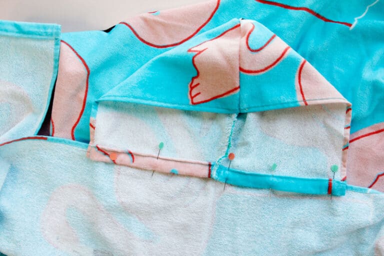 How to Make a Hooded Towel - with template download - see kate sew