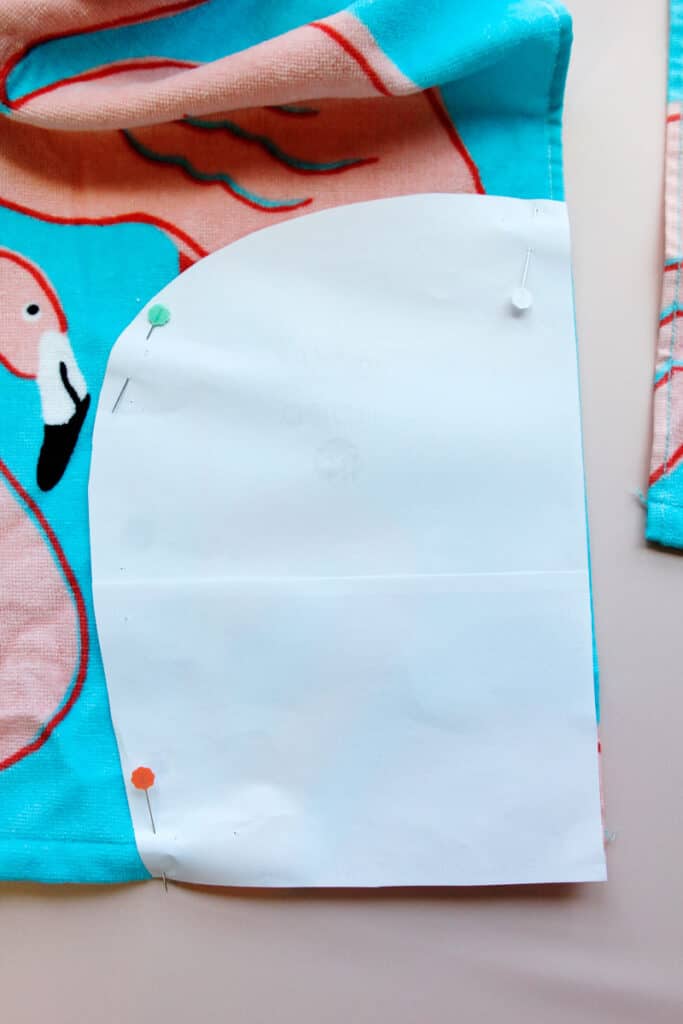 How to Make a Hooded Towel - with template download - see kate sew
