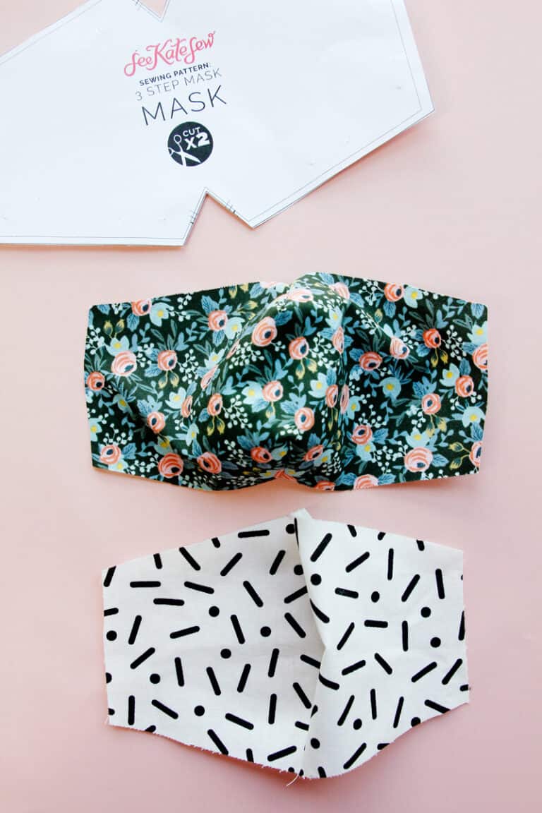 easy homemade face mask DIY and animal masks for kids! - see kate sew