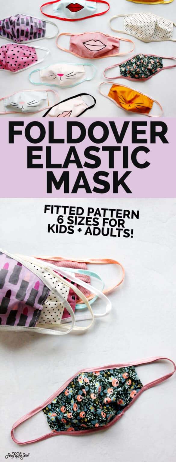 easy homemade face mask DIY and animal masks for kids! - see kate sew
