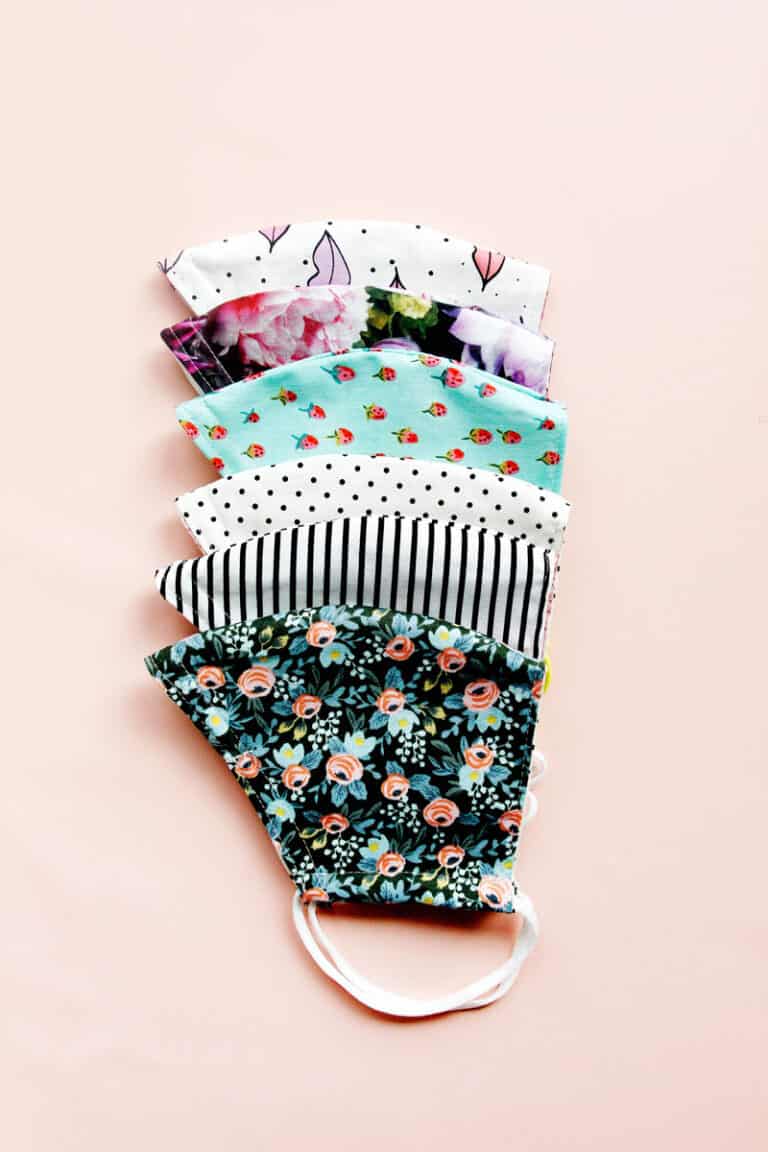 Face Mask Sewing Pattern for Children and Adults - see kate sew