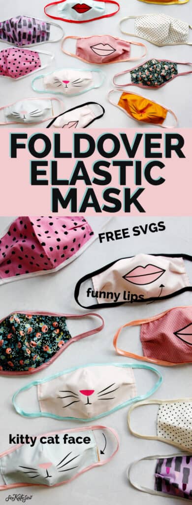 easy homemade face mask DIY and animal masks for kids! - see kate sew