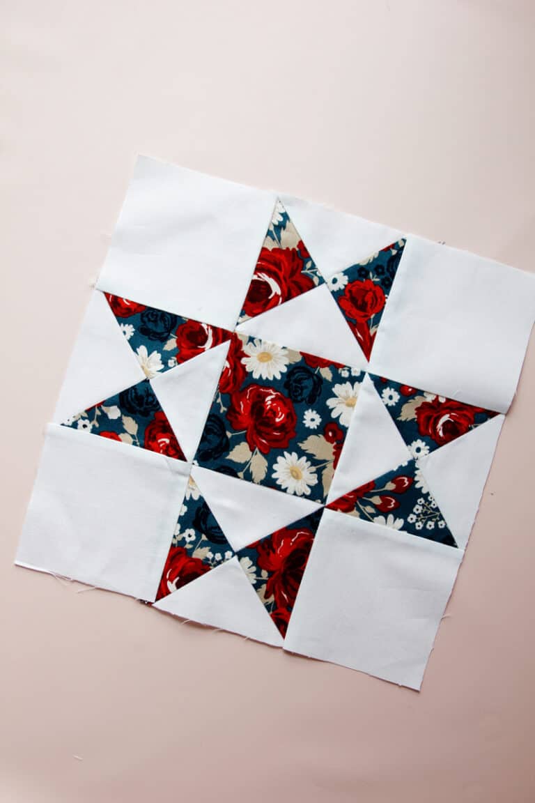 ohio star quilt block tutorial - how to sew this easy block! - see kate sew
