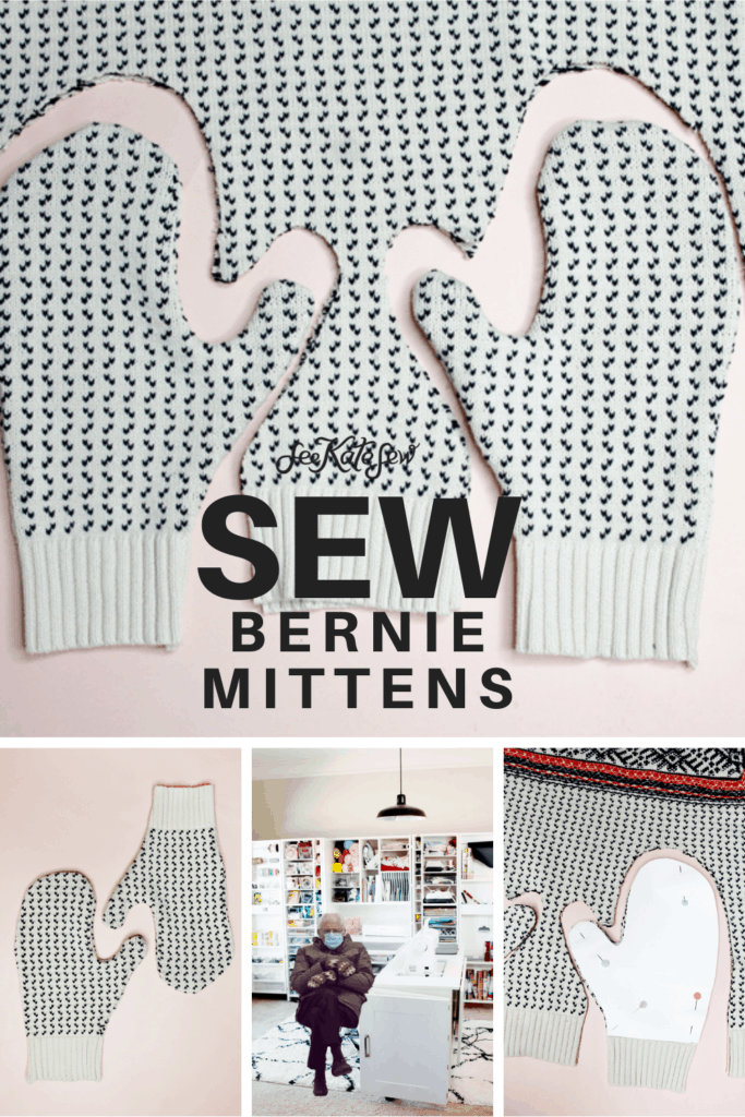 Sweater Mitten Pattern Sewing - Free Mittens PDF Download - see kate sew
