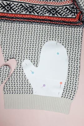 Sweater Mitten Pattern Sewing - Free Mittens PDF Download - see kate sew