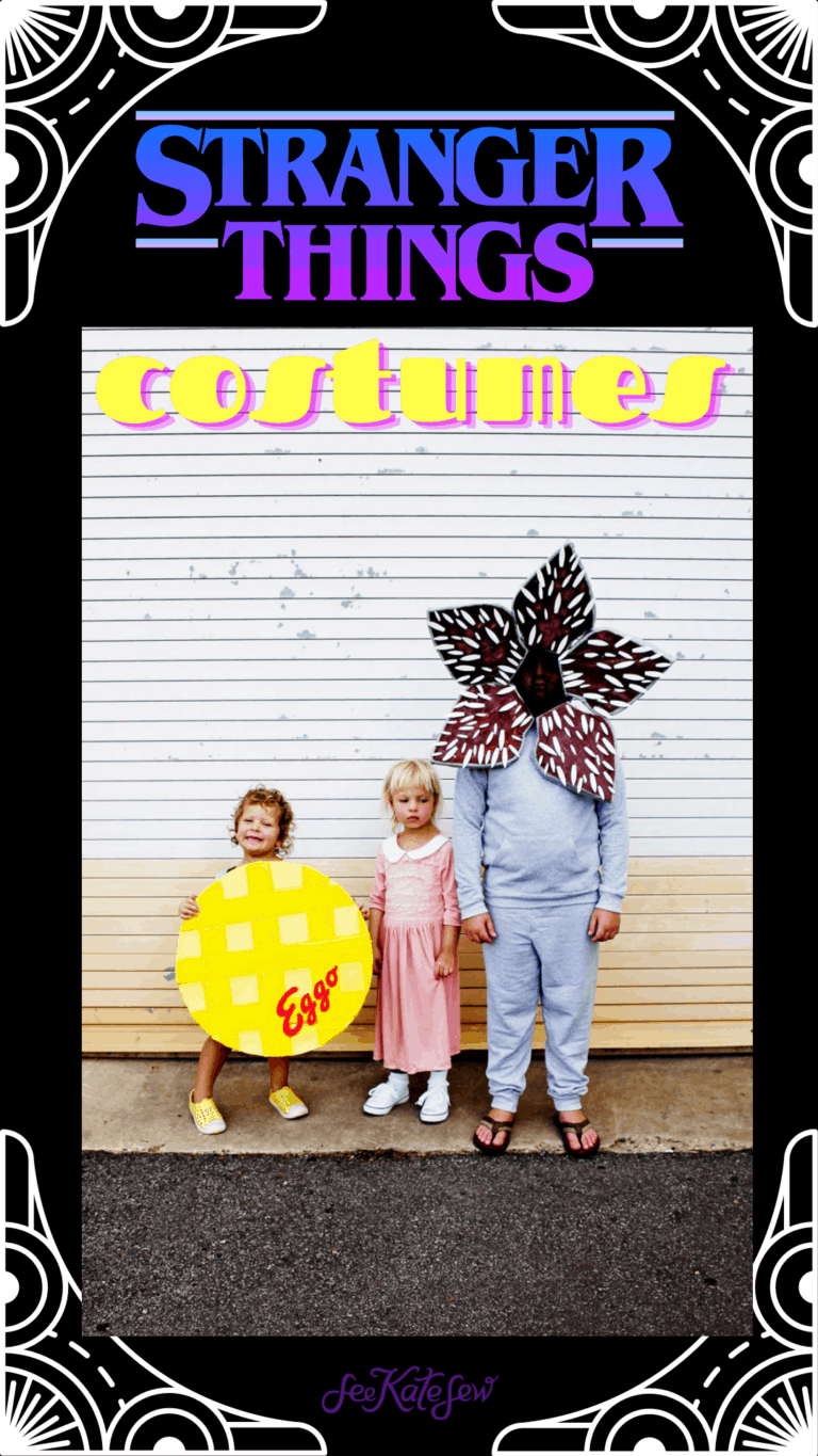 Stranger Things Demogorgon Costume DIY - see kate sew