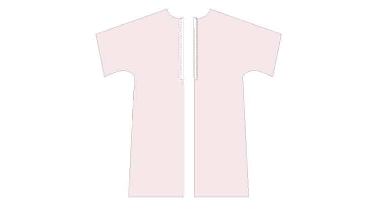 Eleven Hospital Gown Costume DIY - see kate sew