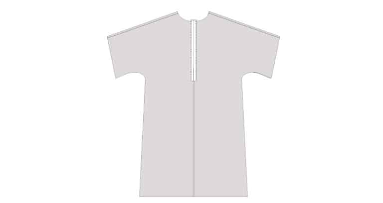 Eleven Hospital Gown Costume DIY - see kate sew