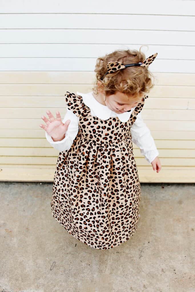 DIY Leopard Costume and Easy Homemade Cat Ears - see kate sew