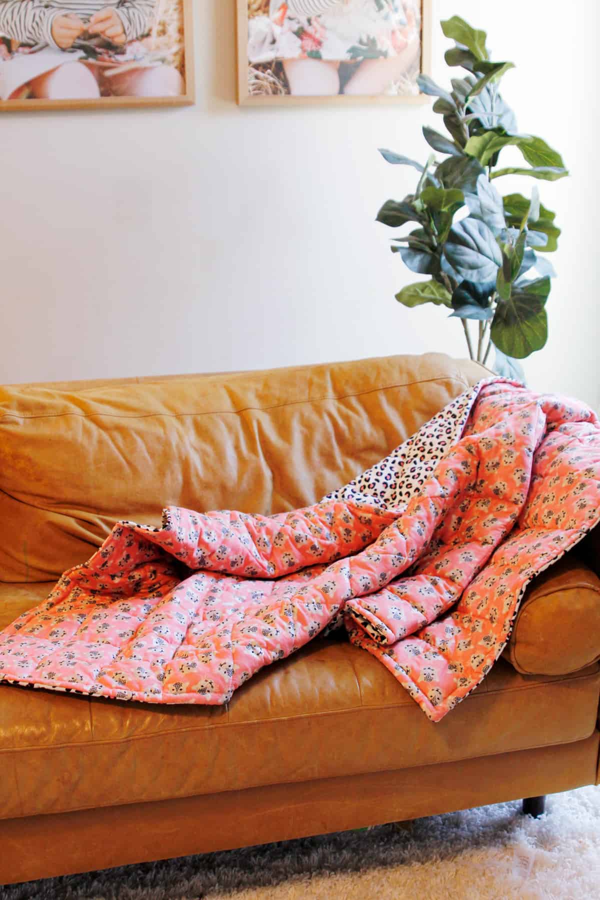 how to make a weighted blanket - see kate sew