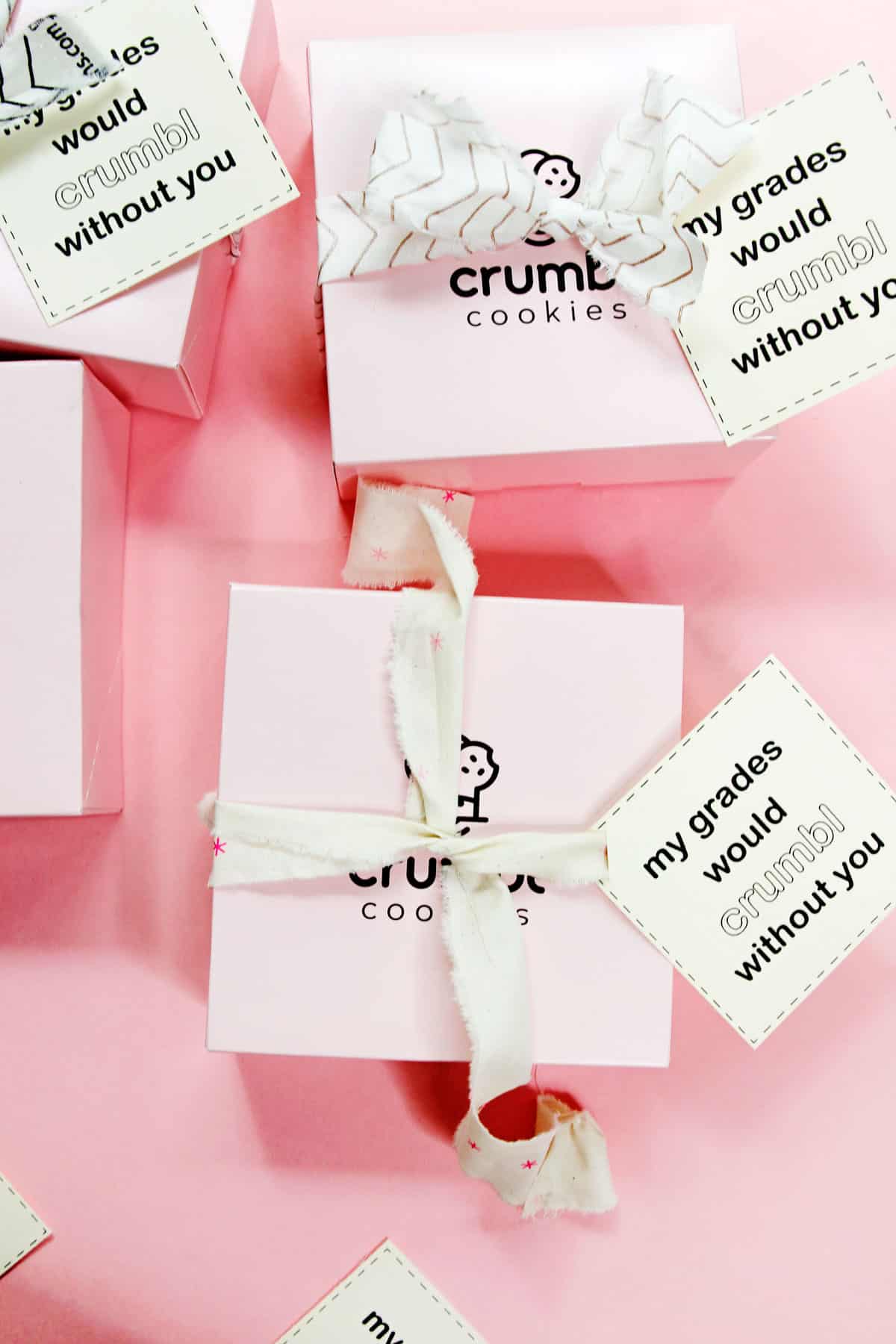 crumbl cookie teacher gift printable - see kate sew