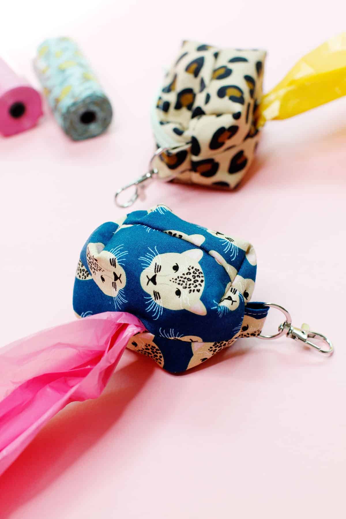 DIY Dog Poop Bag Holder - see kate sew