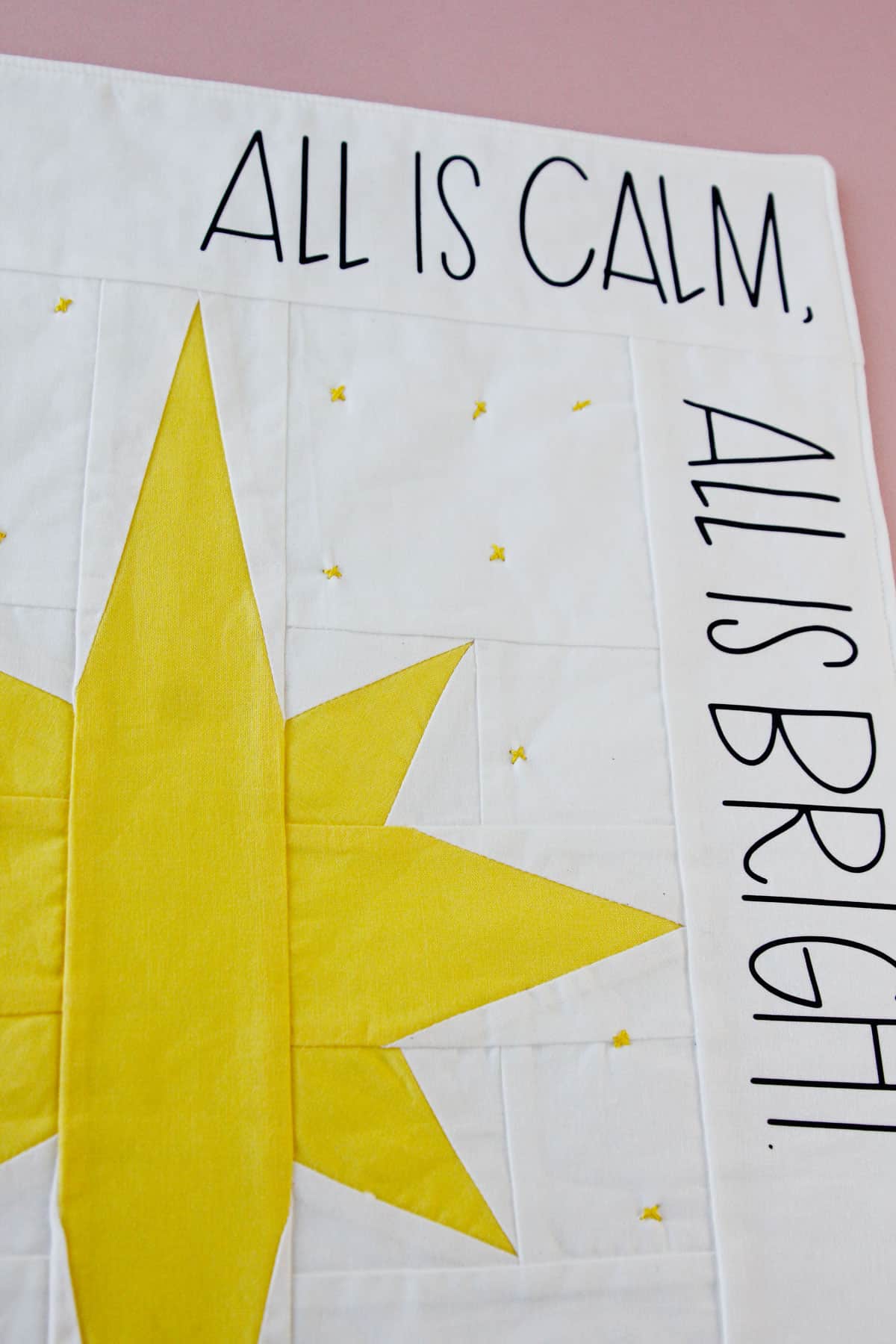 Christmas Star Quilt Block - see kate sew