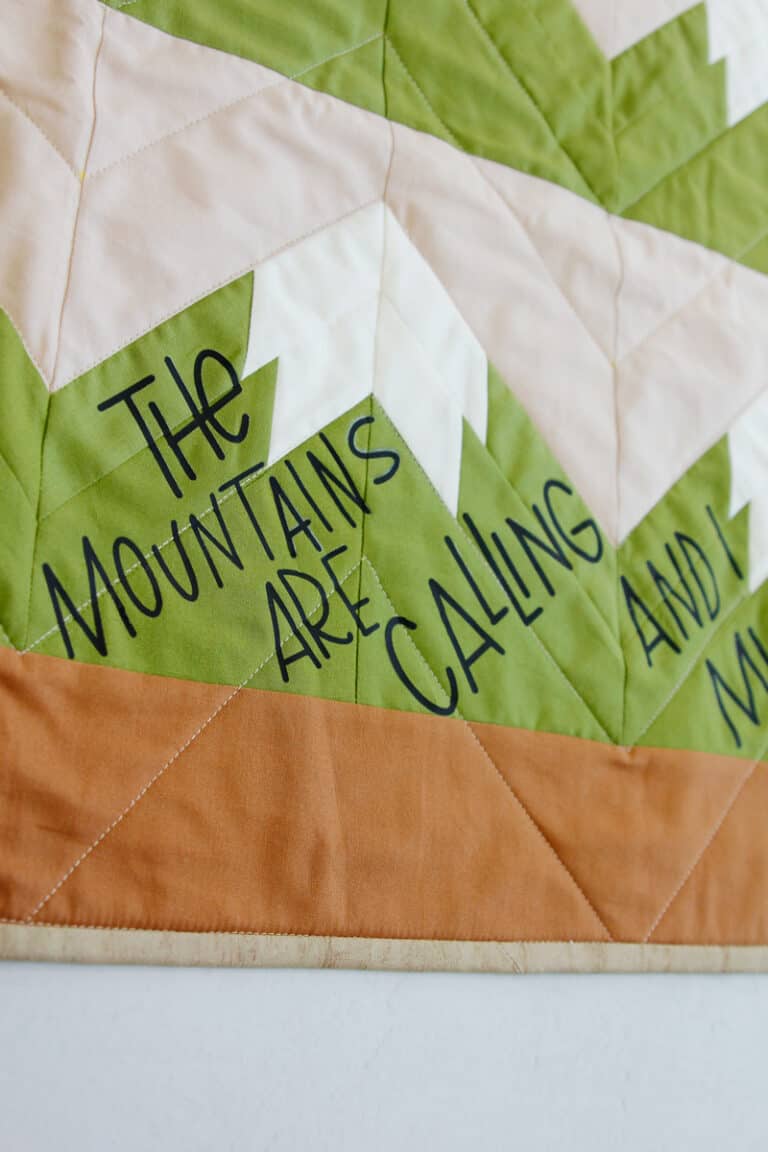 Mountain Town and More Mountain Quilt Patterns - see kate sew