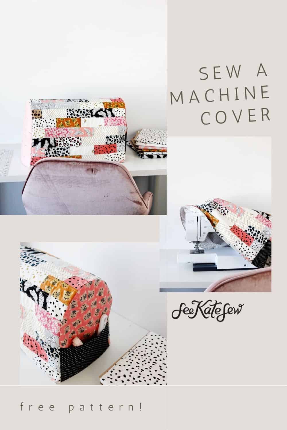 Sewing Machine Cover Pattern - Jelly Roll Project! - see kate sew