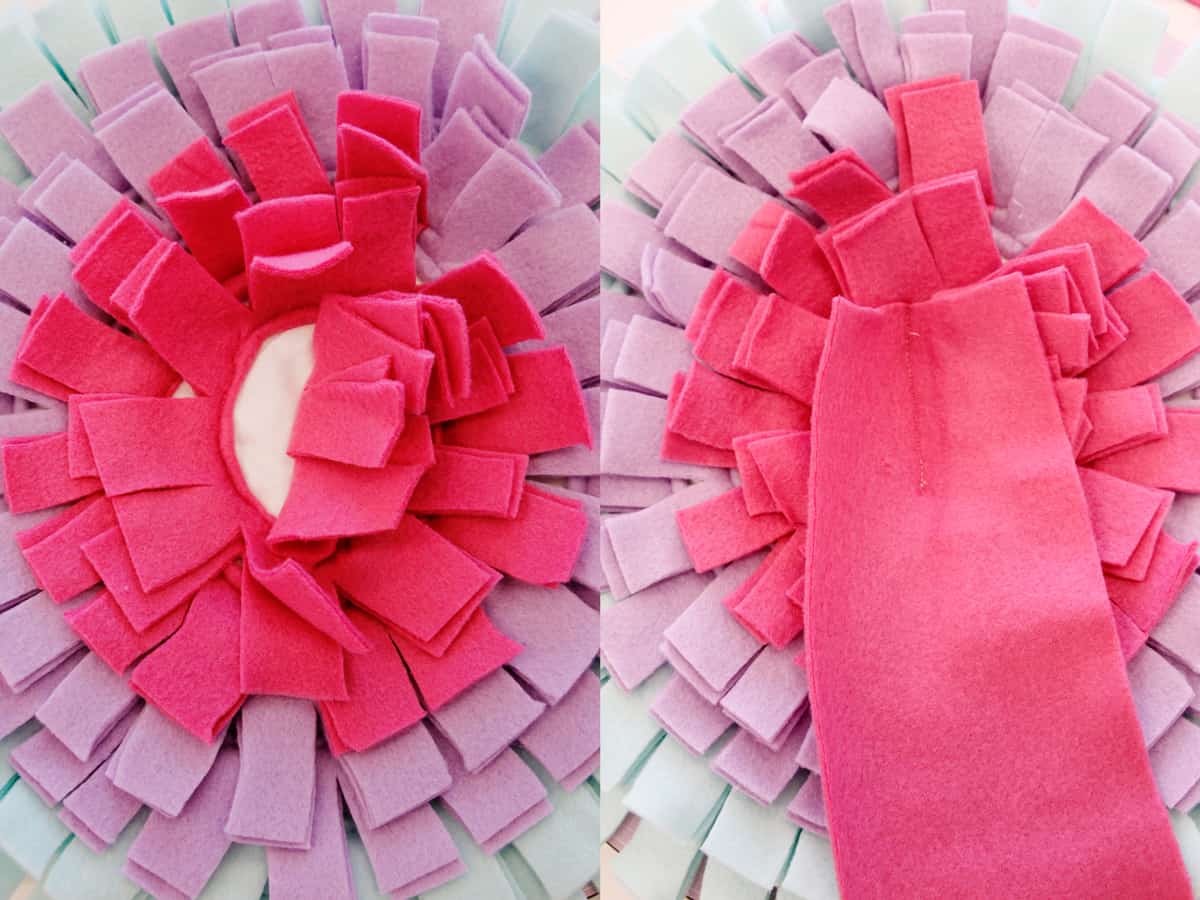 DIY Snuffle Mat for Dogs or Cats - see kate sew