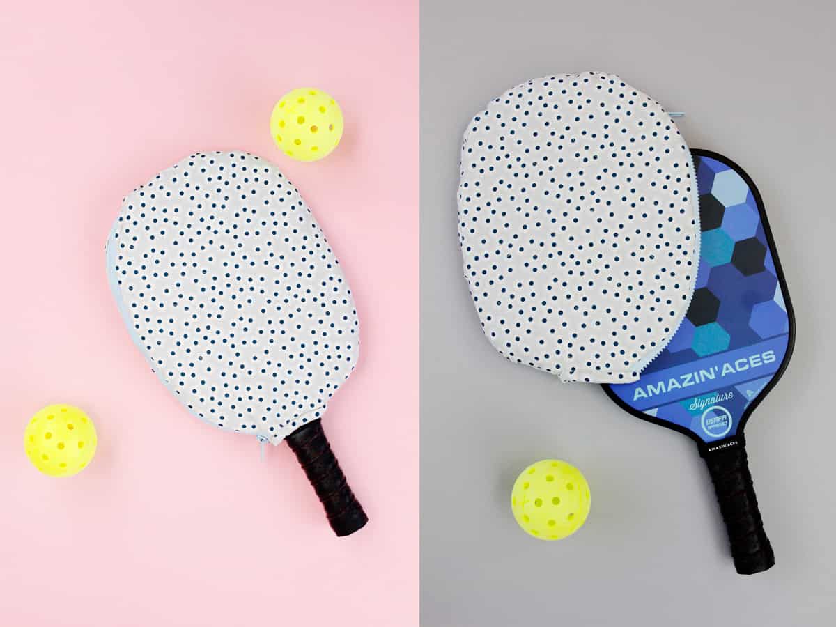 Pickleball Paddle Cover Pattern DIY - see kate sew