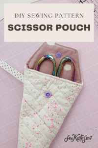 Scissor Pouch Sewing Pattern - 3 sizes! - see kate sew