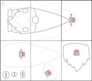 Applique Gnome Sewing Pattern - see kate sew