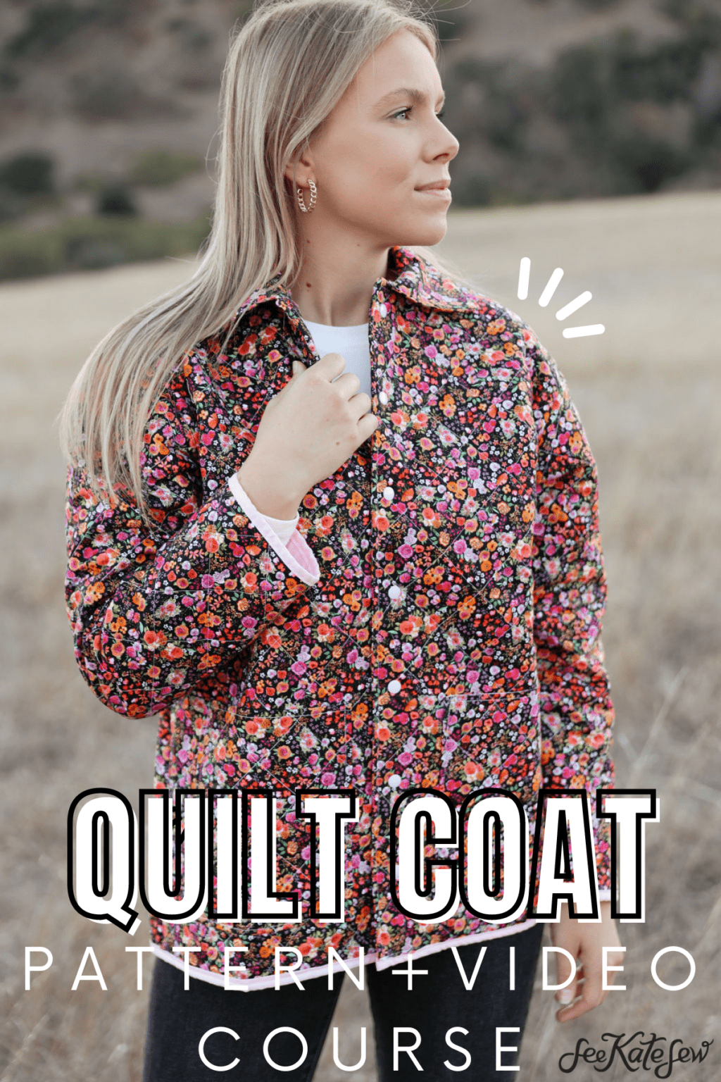 Quilt Coat Pattern Course - see kate sew