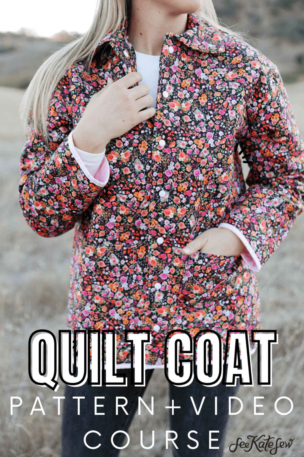 Quilt Coat Pattern Course - see kate sew