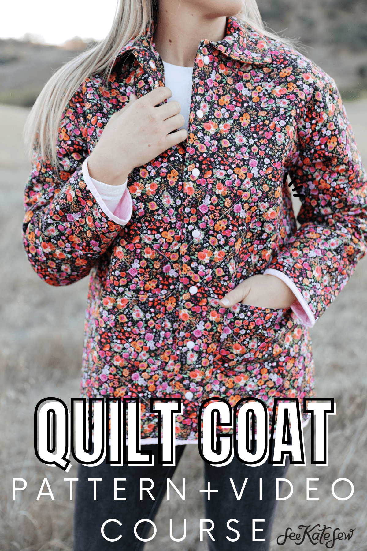 Quilt Coat Pattern Course - see kate sew