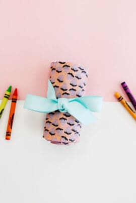 Crayon Roll Up Sewing Pattern - see kate sew