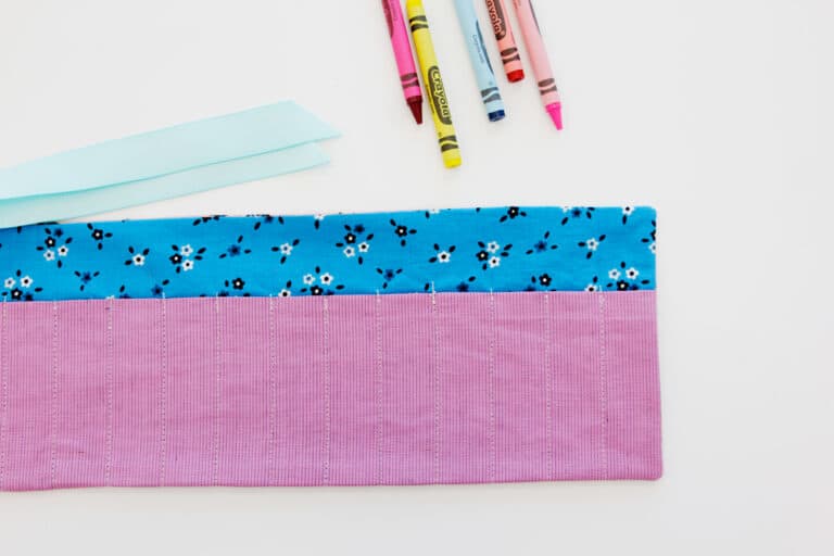 Crayon Roll Up Sewing Pattern - see kate sew