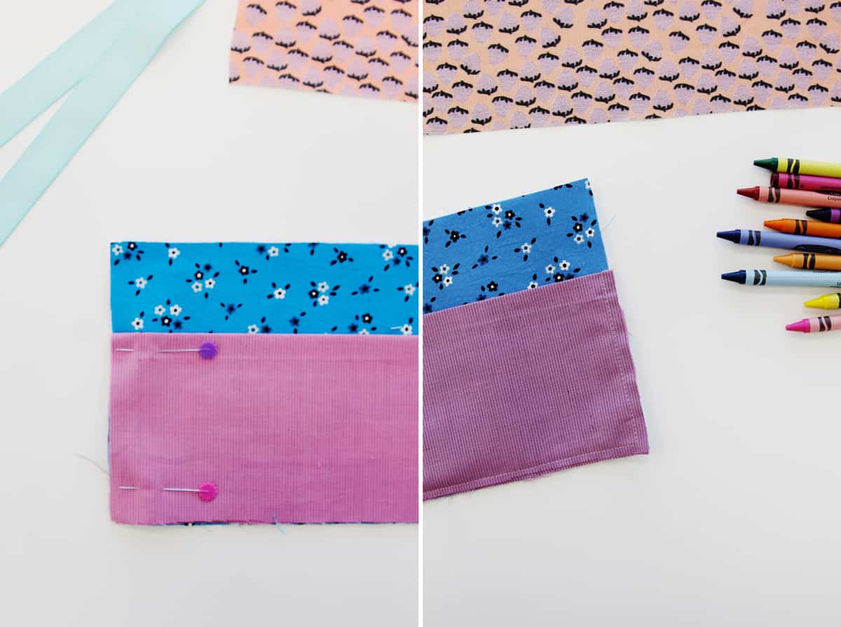 Crayon Roll Up Sewing Pattern - see kate sew