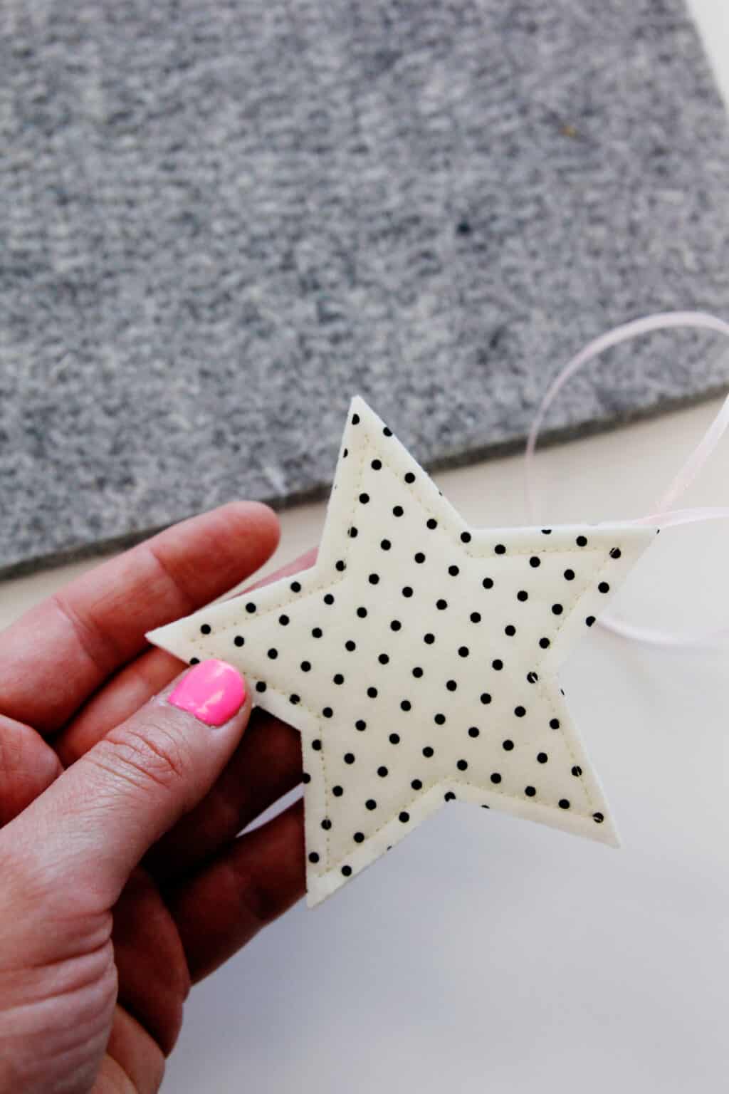 Fabric Christmas Tree Ornaments - Free Pattern - see kate sew